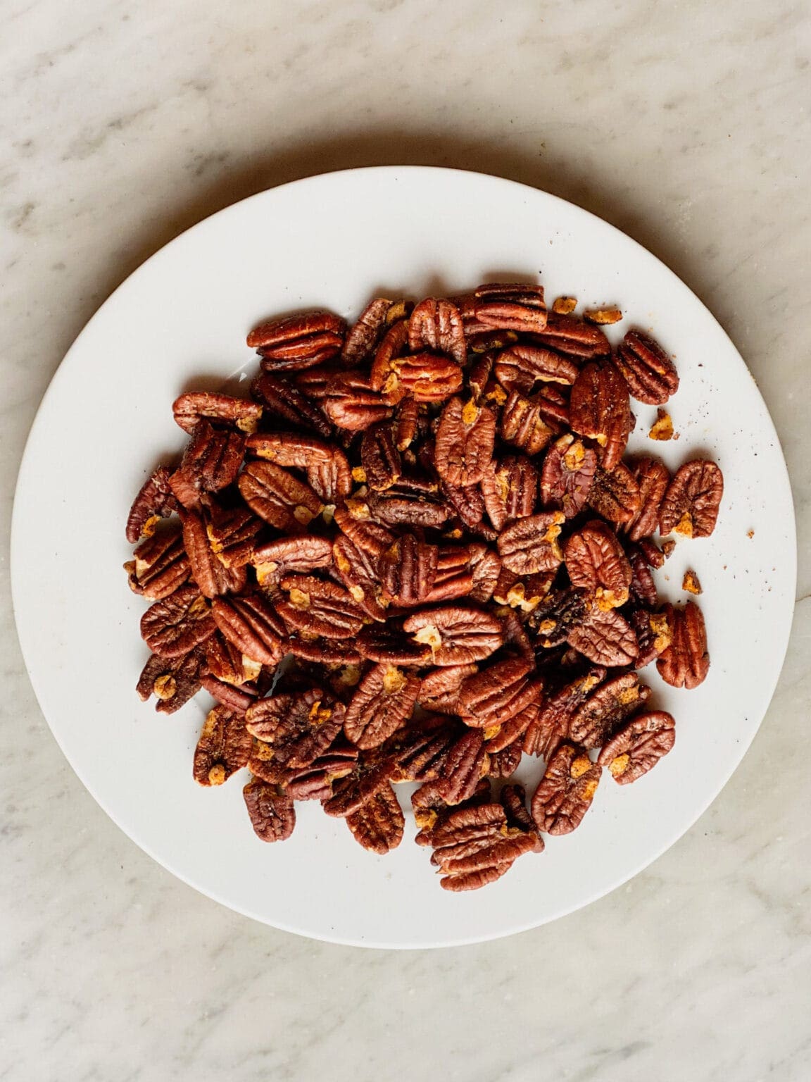 Sweet and Spicy Toasted Pecans - The Perks of Being Us